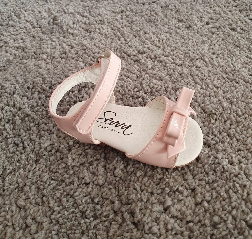 Sevva Pink Bow Sandals (Alani) - Clandaw Childrens Boutique